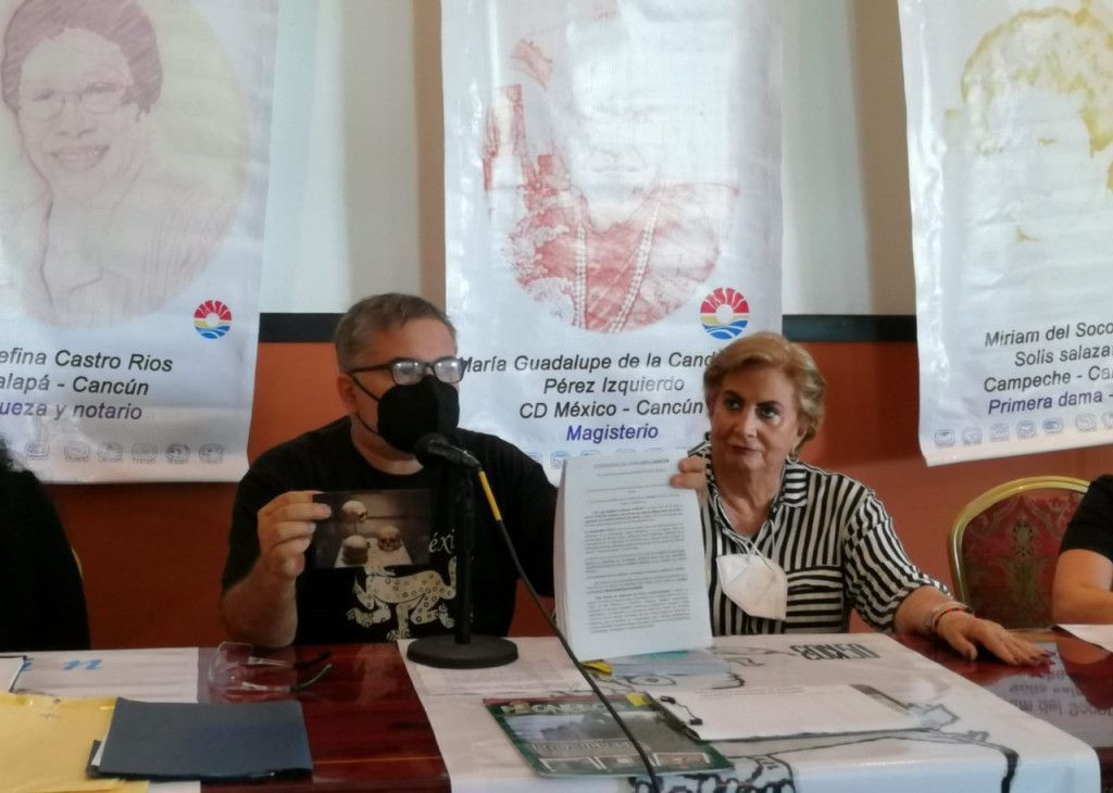 Presentan asociaciones civiles homenaje a las Mujeres Fundadoras de Cancún - Grupo Pirámide