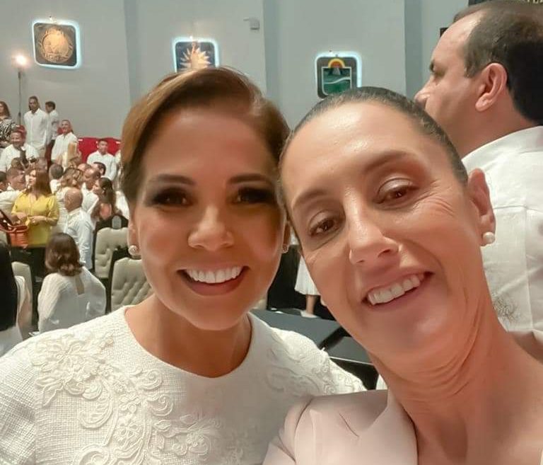 Atestiguaron mandatarios y líderes toma de protesta de Mara Lezama ...