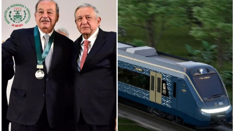 Realizará AMLO primer recorrido del Tren Maya con Carlos Slim y otros ...