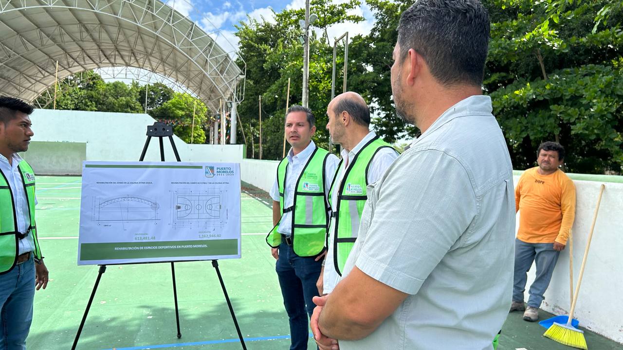 Anuncian rehabilitación de espacios públicos en Puerto Morelos - Grupo ...