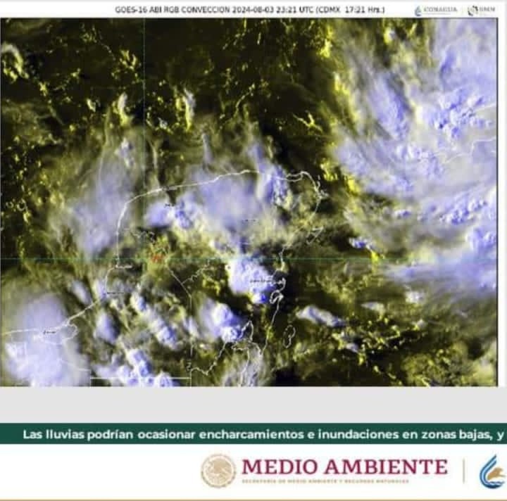 Advierten de la formación de la tormenta tropical Debby a 475 kms de Quintana Roo - Grupo Pirámide