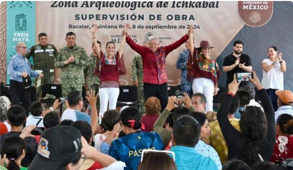 Se despide AMLO con apertura de sitio arqueológico Ichkabal - Grupo ...